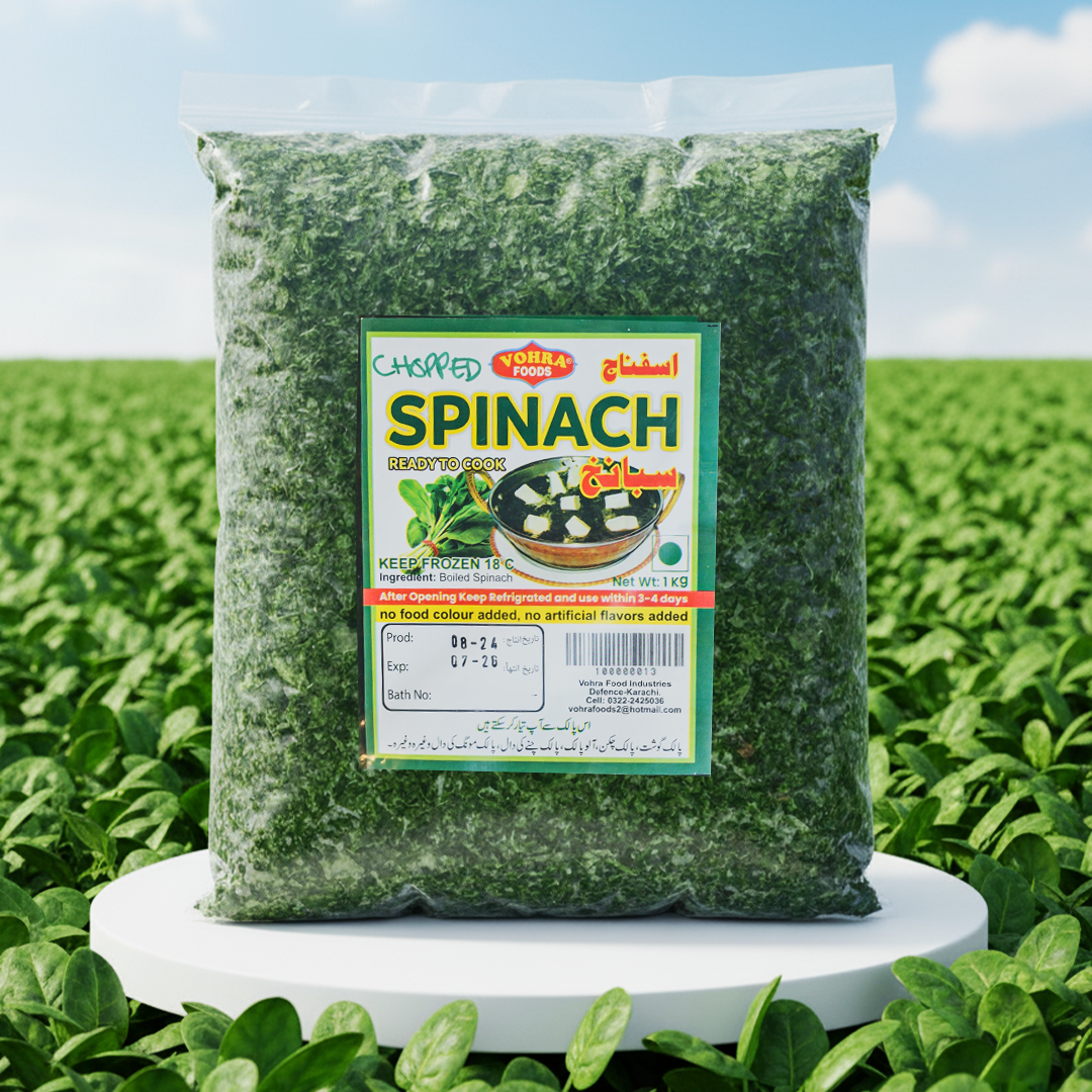 Frozen Spinach 1Kg – VOHRA FOODS